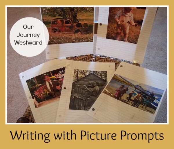 Picture Prompts for Writing - Our Journey Westward