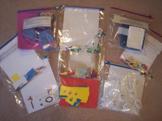 Preschool Activity Bags - Our Journey Westward