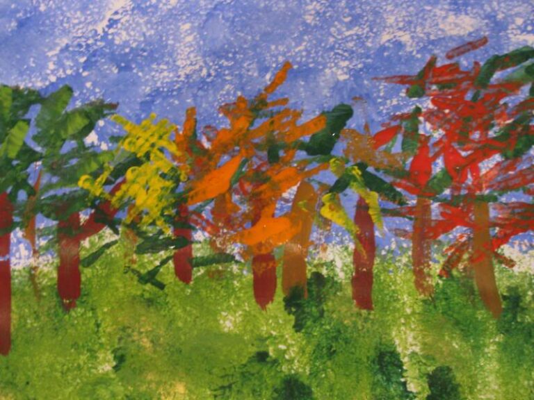 Fall Treescapes, Degas and Tchaikovsky, and 4-H - Our Journey Westward