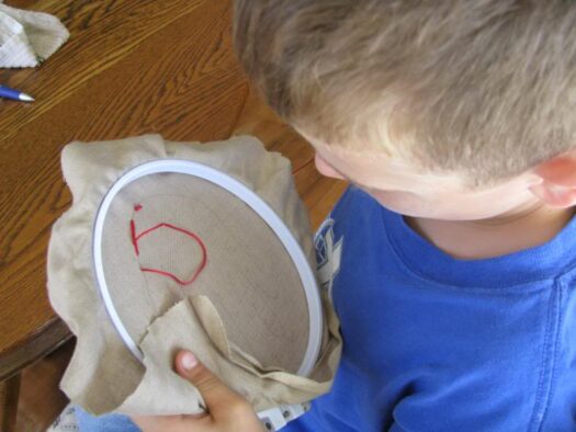 Embriodery Project - Our Journey Westward