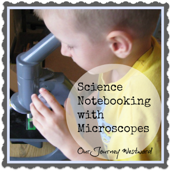 Science Notebooking with Microscopes - Our Journey Westward