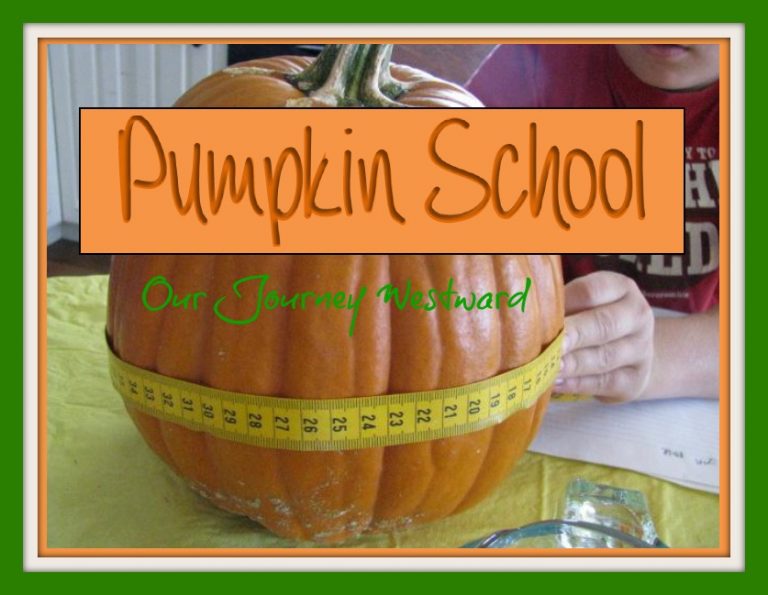 Pumpkin School: Math and Science Activities for Autumn - Our Journey ...