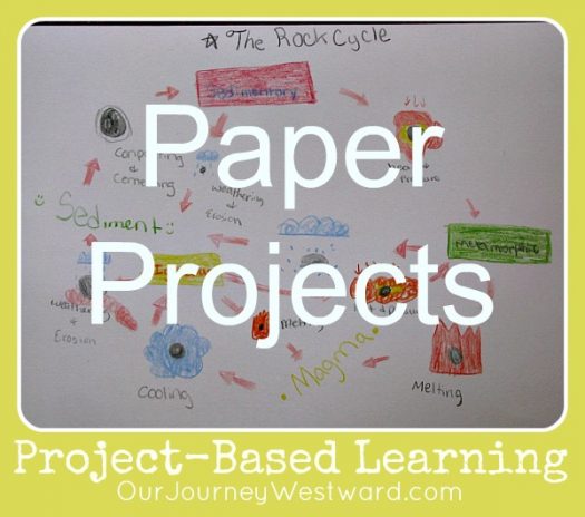 Project-Based Learning: Paper Projects - Our Journey Westward
