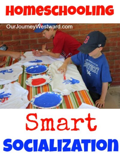 Smart Socialization for Homeschoolers - Our Journey Westward
