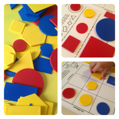 Living Math: Using Attribute Blocks - Our Journey Westward