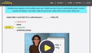 Standard Deviants Accelerate: High School Lessons Online