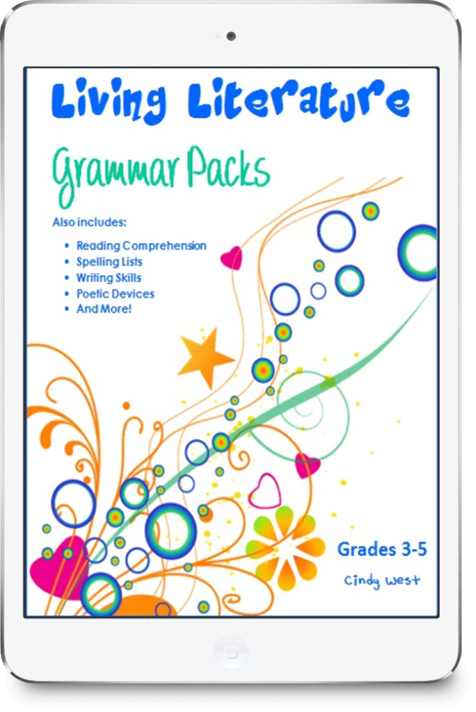 Living Literature Grammar Packs Our Journey Westward Living Literature Grammar Packs Our Journey Westward