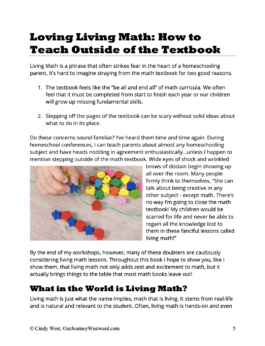 Loving Living Math: A How-To Guide for Parents