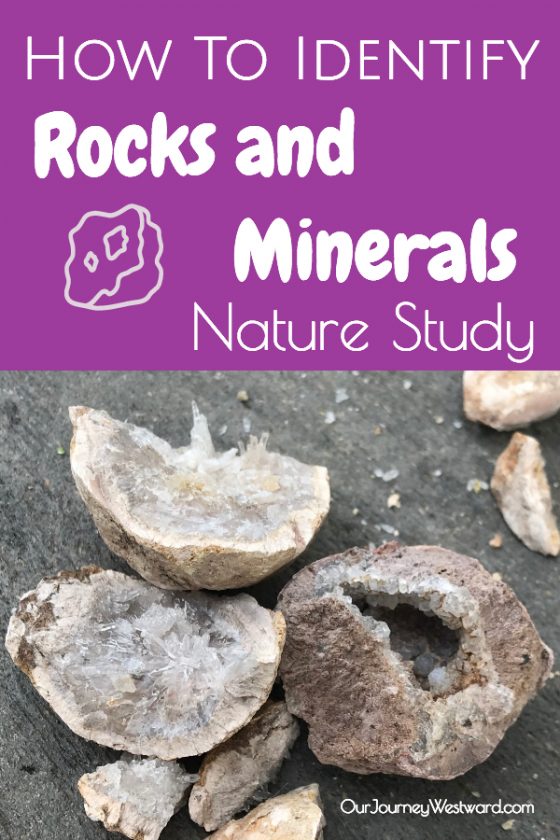 How To Identify Rocks and Minerals During Nature Study - Our Journey ...