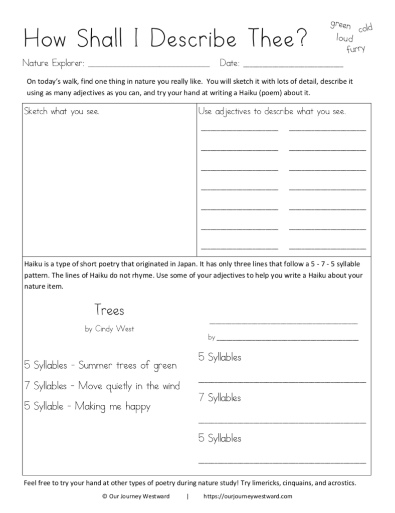 Easy Nature Walks: Printable Science Labs for Kids