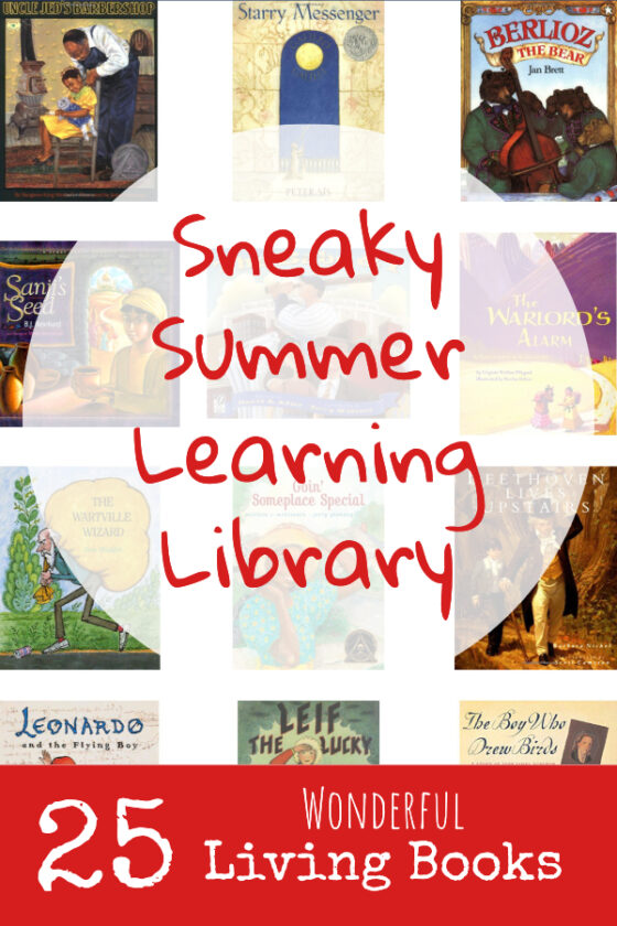 25 Sneaky Summer Learning Library Books