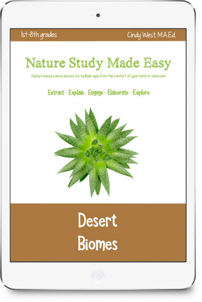No Sweat Nature Study: Desert Biomes Science Curriculum