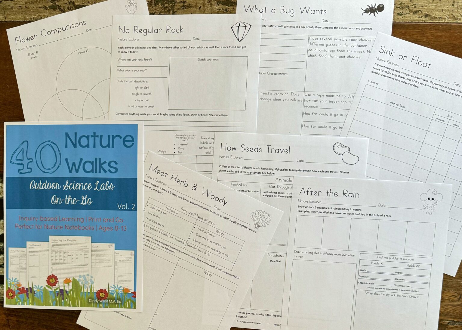 Homeschool Nature Study Curricula and Classes by Cindy West
