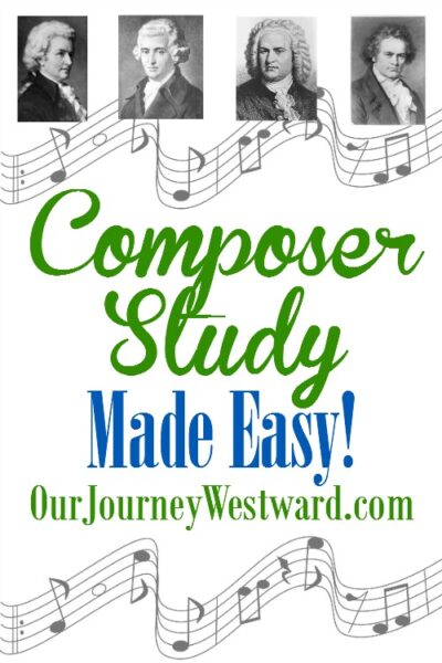 Composer Study Made Easy - Our Journey Westward