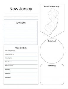 50 States Notebooking Pages (Great for Research-Based Learning)