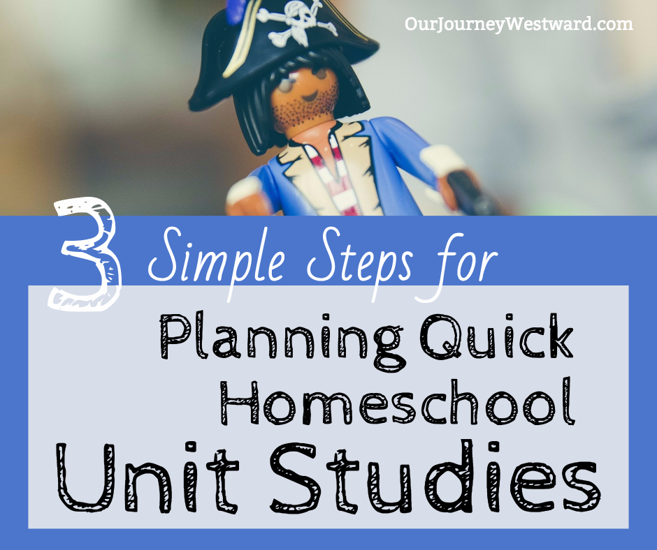 3 Simple Steps for Planning Quick Unit Studies