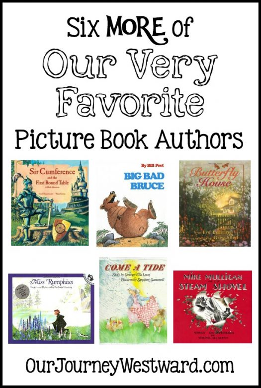 Six of Our Family's Favorite Picture Book Authors | Our Journey Westward